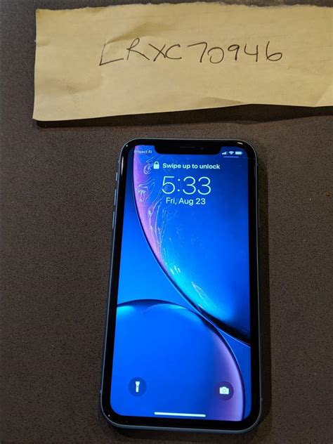 Apple IPhone Xr T Mobile Blue GB A LRXC Swappa