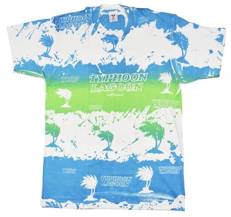 Vintage Disneys Typhoon Lagoon Shirt Size Large Gem