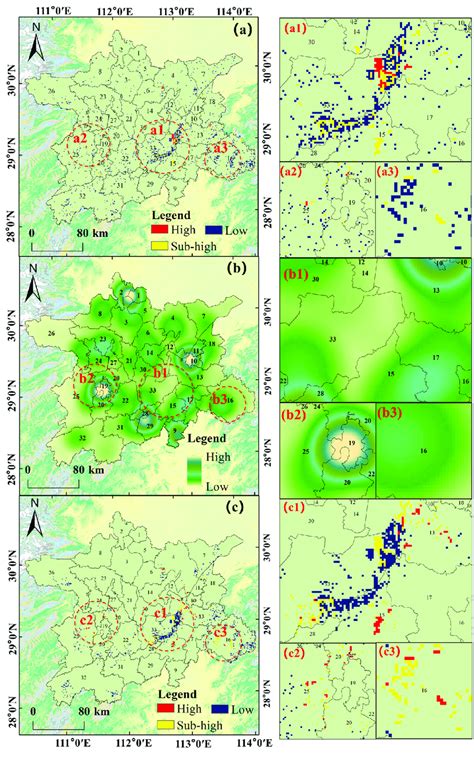 Spatial Distribution Of Priority Grades For Pras And Human Demand A