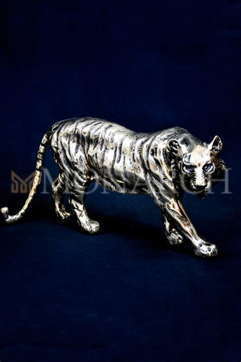 статуэтка тигр из бронзы TIGER/ bronze - "MONARCH"