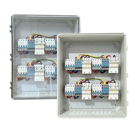 solar dc combiner box 4 input 4 output 1000vdc 60a