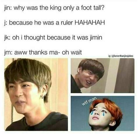 Jins Daddy Jokes😂😂💞💞 Army Memes Amino