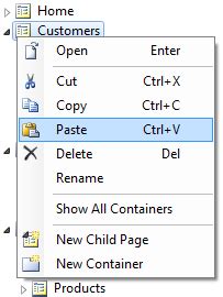 Code On Time Development Project Explorer Controllers