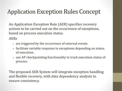 Ppt Integrating Exception Handling And Data Dependency Analysis Through Application Exception