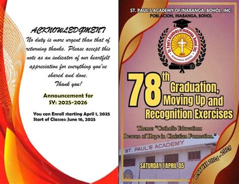 Closing Program Sample Docx