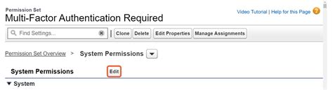 Create A Multi Factor Authentication MFA Permission Set Lumary