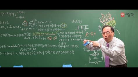 전기기능사 필기 전기기기 기본이론 06 직류기 구조 Youtube