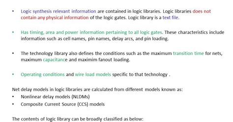 Asic System On Chip Vlsi Design Logic Library
