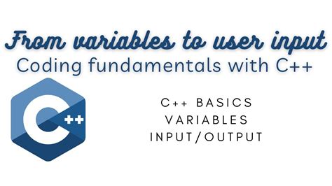 c input output and variables youtube