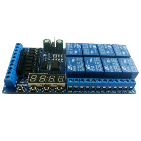 DC V Channel Pro Mini PLC Board Relay Shield Module For Arduino Multifunction Delay Timer
