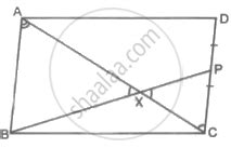 Abcd Is A Parallelogram Point P Is The Midpoint Of Side Cd Seg Bp Intersects Diagonal Ac At
