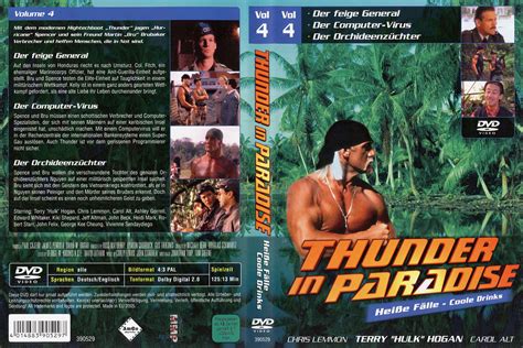 Thunder In Paradise Hq Deutsch Hulk Hogan Vol4 Dvd Cover German Dvd