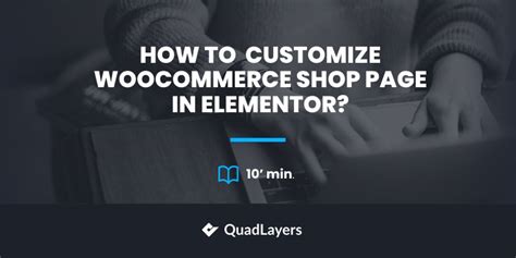 how to customize woocommerce shop page in elementor
