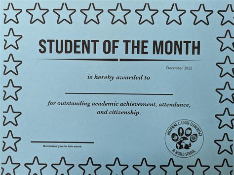 Elementary Academic Awards