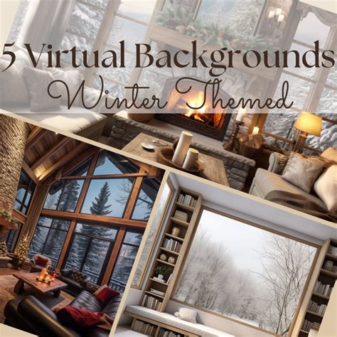 Teams Background Winter Etsy