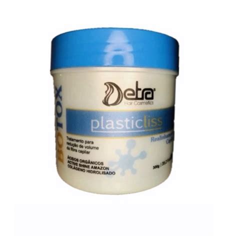 Detra Botox Plastic Liss 300g Reduz E Alinha Os Fios Shopee Brasil