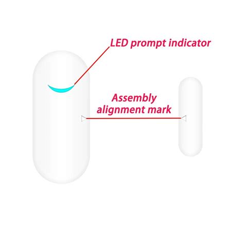 5pcs Rf Sensor 433mhz Door Window Alarm Sensor Wir Grandado