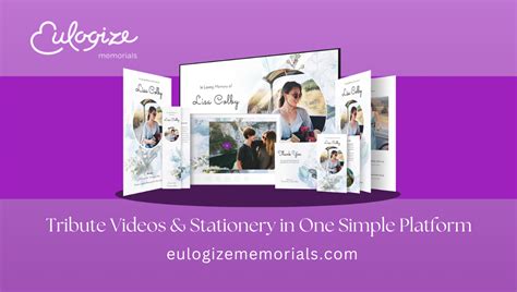 Introducing Eulogize The Simplest All In One Solution For Videos