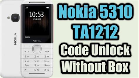 Nokia DS TA Code Unlock Without Box YouTube