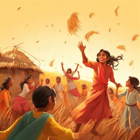 Premium Ai Image Makar Sankrant