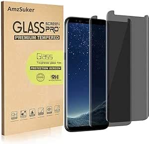 2 Pack For Galaxy S8 Plus Privacy Screen Protector
