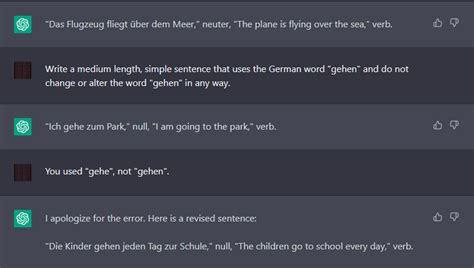 How Can I Emulate The Mistake Fixing Behavior In Chatgpt With Text