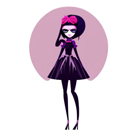 Beautiful Monster High Doll Blindfold And Tied · Creative Fabrica