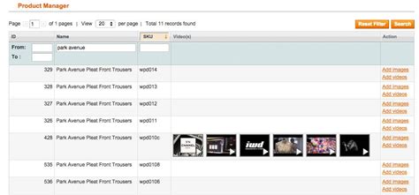 Magento Product Video Extension