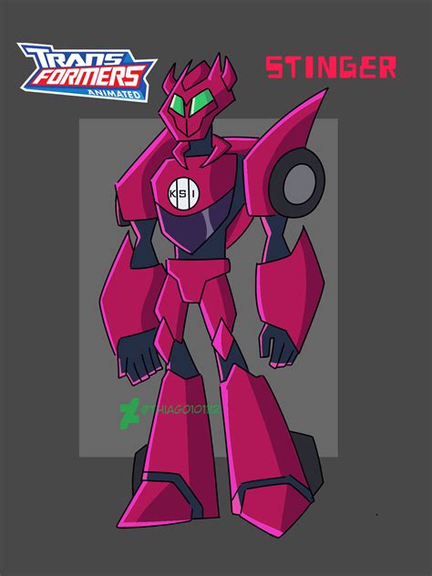 Stinger Transformers Animated By Thiago101112 On Deviantart