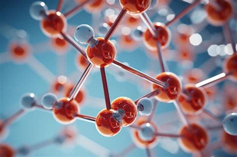 Integral Structure Neural Molecule Generate Ai Premium Ai Generated Image