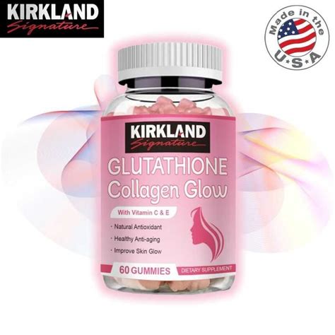 Ly Kirkland Glutathione Collagen Skin Brightening Gummy Plement Ports