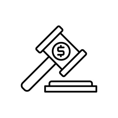 Premium Vector Regulation Technology Icon Financial Technology