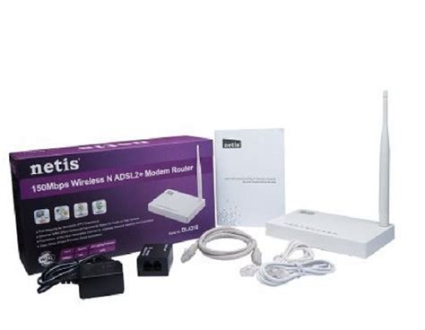 Netis Mbps Wireless N ADSL Modem Router With Antennas DL In Category Information