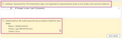 Azure Data Factory Datafactory Powerquery Datetime Not Working