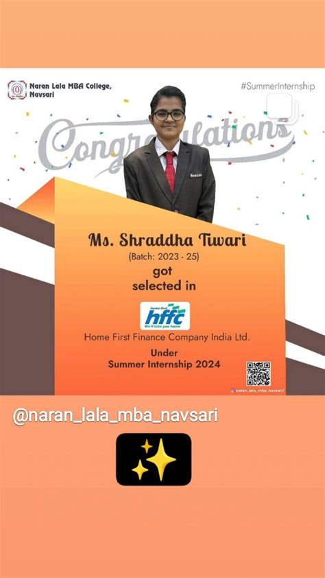 Shraddha Tiwari On Linkedin I Am Thrilled To Share That I Have Been