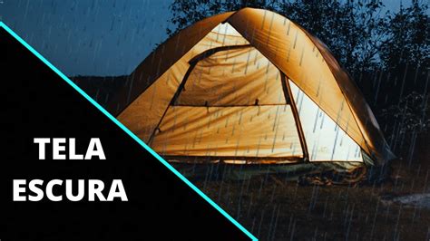 Som De Chuva Na Barraca Para Dormir E Relaxar YouTube