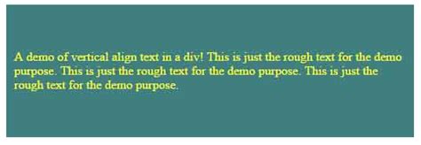 Css Vertical Alignment Of Text And Images In A Div
