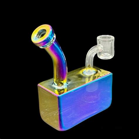 Square Glass Beaker Bong Dab Rig Us Shop