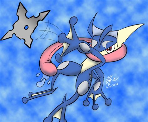 Greninja The Ninja Frog Pokemon By Spongefox On DeviantArt