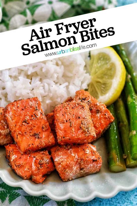 Air Fryer Salmon Bites Urban Bliss Life