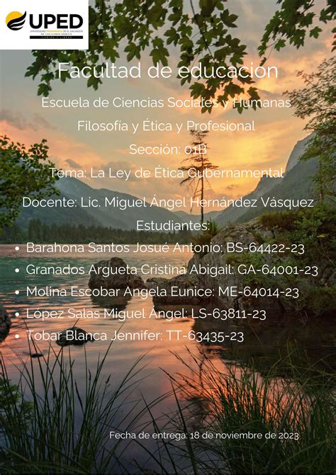 La Ley De Etica Gubernamental By 76100865 Issuu