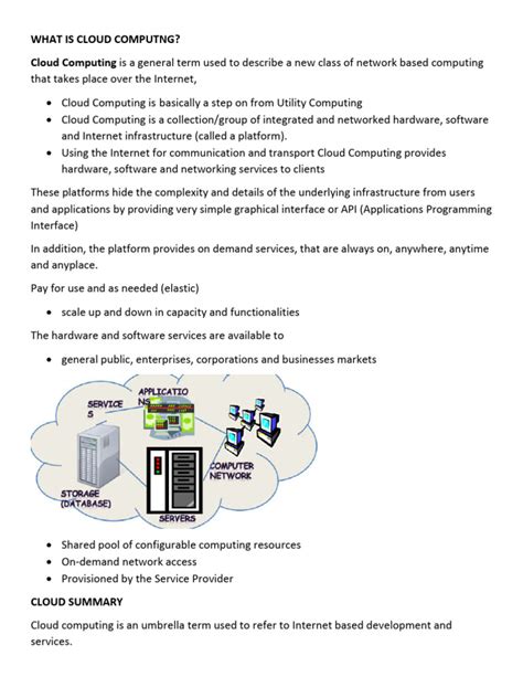 What Is Cloud Computng Pdf