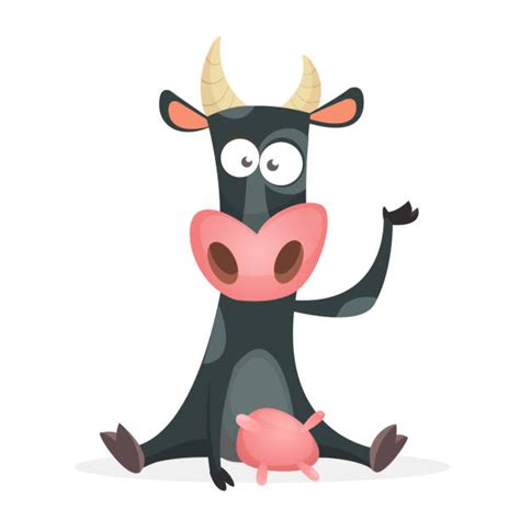 Fluffy Cow Illustrations Royalty Free Vector Graphics And Clip Art Istock