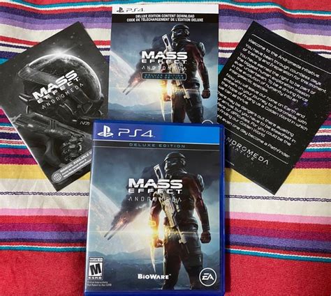 Mass Effect Andromeda Deluxe Edition Ps4 Game Playstation 4 Ps 4