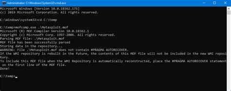 Persistence Wmi Event Subscription Penetration Testing Lab
