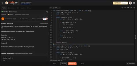 lakshya kumar das on linkedin binarysearch dsa leetcode problemsolving c efficientcoding…
