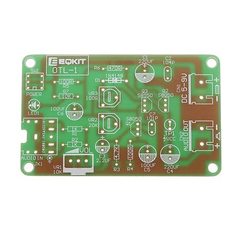 New 3pcs Eqkit® Otl 1 Power Amplifier Circuit Diy Kit High Sensitivity