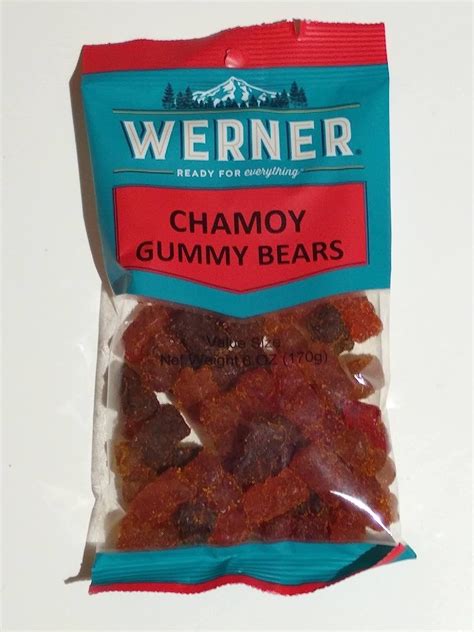 Werner Gourmet Chamoy Gummy Bears 6oz Each Bag 6 Bags 36