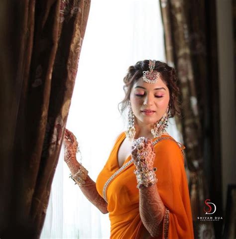 Pin By P K P On Beautiful Wonderful Woman Haldi Ceremony Outfit