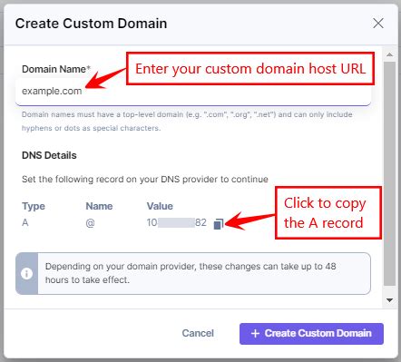 Custom Domain Contentstack